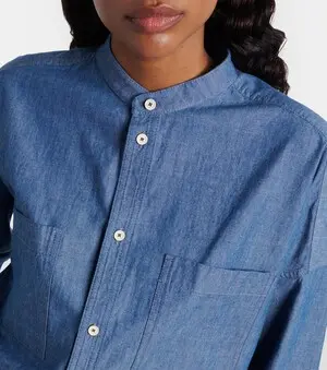 Loro Piana Gyles Cotton Chambray Shirt