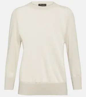 Loro Piana Piuma Cashmere Sweater - Beige