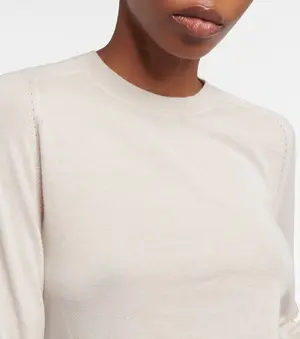 Loro Piana Piuma Cashmere Sweater - Beige