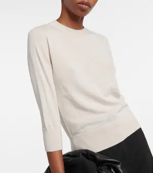 Loro Piana Piuma Cashmere Sweater - Beige