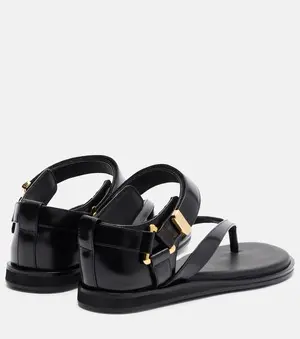 Sacai Leather Thong Sandals