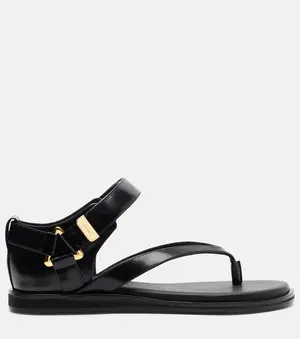 Sacai Leather Thong Sandals
