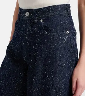 Jacquemus Logo Barrel-leg Jeans - Blue