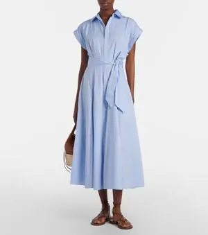 Polo Ralph Lauren Bengal Stripe Cotton Shirt Dress