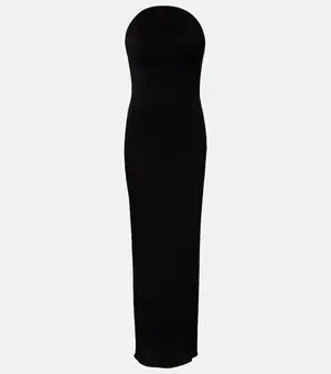 Alaïa Sheer Jersey Cocktail Dress