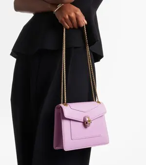 BVLGARI Serpenti Forever Small Crossbody Bag - Purple