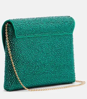 Versace Medusa Mini Embellished Crossbody Bag
