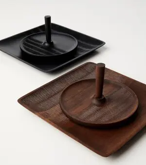 ZANAT Nakit Walnut Decorative Tray Monica Förster - Brown