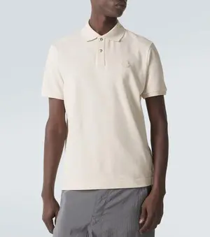 Moncler Logo Cotton Polo Shirt
