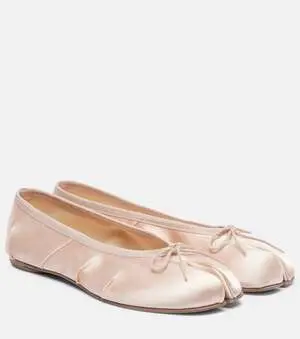 Maison Margiela Textured Flats For Women