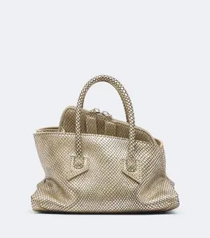 Attico La Passeggiata Top-handle Bag - Gold