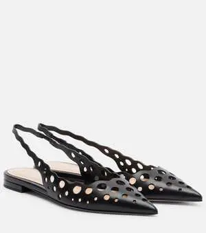 Gianvito Rossi Cut Out Flats For Women