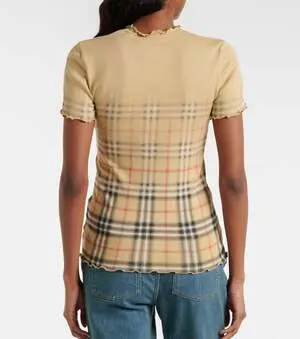 Burberry Check Cotton Top