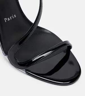 CHRISTIAN LOUBOUTIN Rosa Z Patent Leather Sandals
