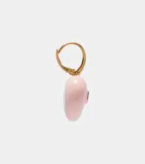 Valentino Garavani Vlogo Enamel Earrings