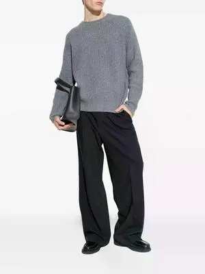 LISA YANG Ribbed Raglan-sleeve Pullover