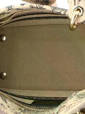 Dior Lady D-lite Medium Satchel - Neutrals