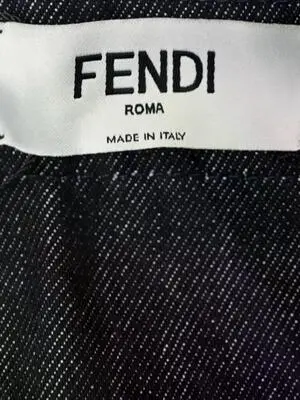 Fendi High-rise Straight-leg Jeans