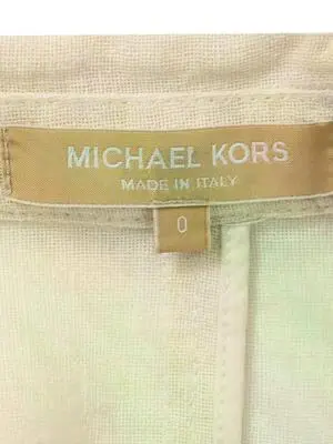Michael Kors Single-breasted Linen Blazer