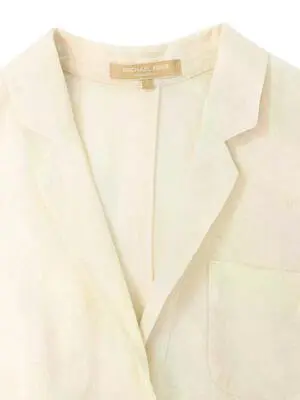 Michael Kors Single-breasted Linen Blazer
