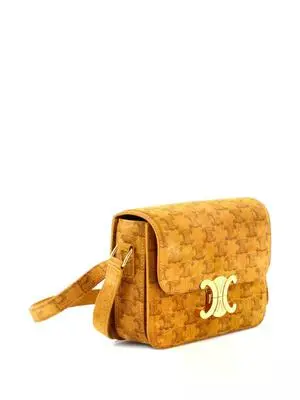 Celine Triomphe Teen Shoulder Bag - Brown