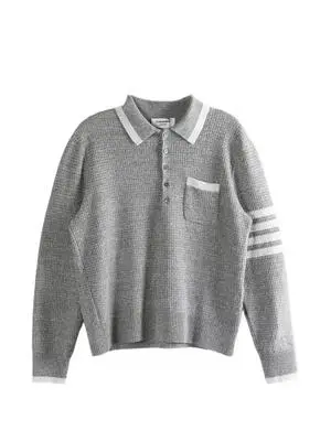 Thom Browne Pocket Striped Polo Shirt