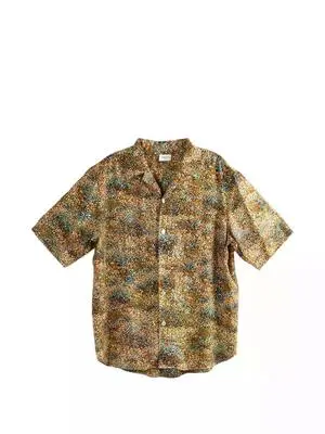 Saint Laurent Abstract-print Short-sleeve Shirt