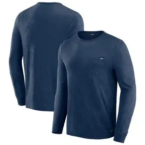 J. PALMER Seattle Seahawks In-the-pocket Long Sleeve T-shirt - Navy