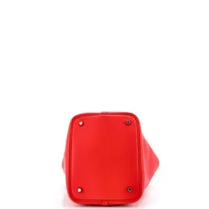Hermès Picotin Lock Bag Clemence Mm - Red