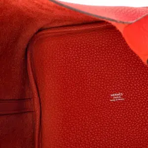 Hermès Picotin Lock Bag Clemence Mm - Red