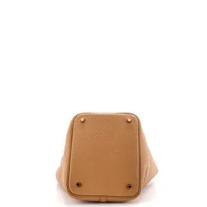 Hermès Picotin Lock Bag Clemence Mm - Brown