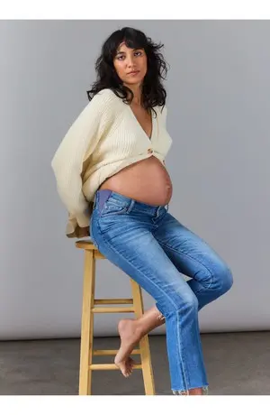 Hatch The Crop Maternity Jeans