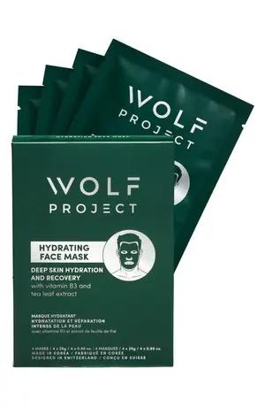 WOLF PROJECT 4-pack Hydrating Sheet Masks