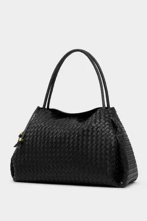 KATIE LOXTON Nova Hand Woven Large Shoulder Bag