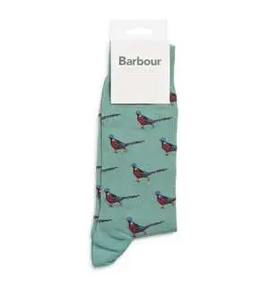 Barbour Cotton-blend Mavin Socks