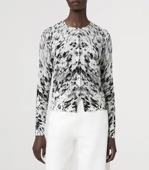 ALLSAINTS Wool Printed Anouk Cardigan