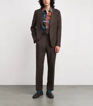 Paul Smith Wool Patch-pocket Blazer - Brown