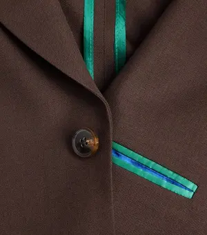 Paul Smith Wool Patch-pocket Blazer - Brown