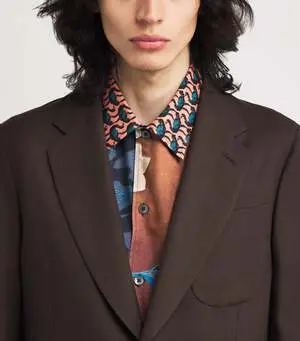 Paul Smith Wool Patch-pocket Blazer - Brown