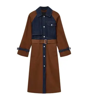 Women's Paneled Trench Coats