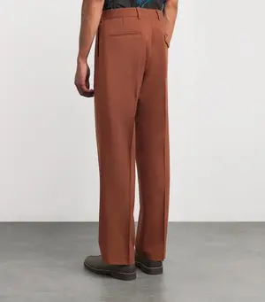 Paul Smith Wool Pleated Trousers