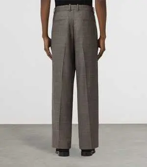 ALLSAINTS Wool-blend Check Clover Trousers