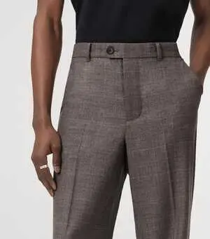 ALLSAINTS Wool-blend Check Clover Trousers
