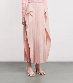 VORANIDA Pleated Mira Midi Skirt