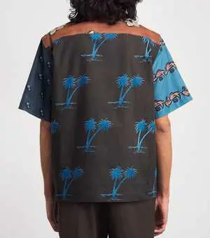 Paul Smith Cotton Mix-up Short-sleeve Shirt