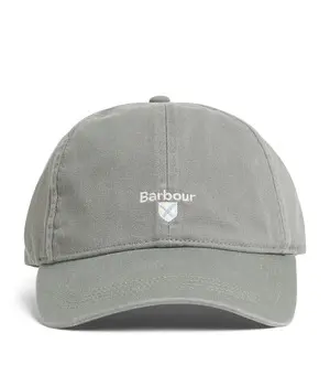 Barbour Cotton Cascade Baseball Cap - Green
