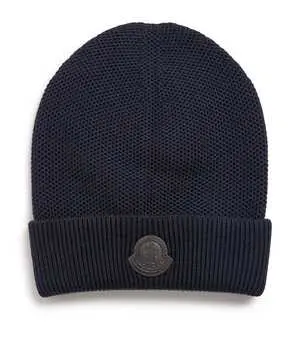 Moncler Wool Beanie - Blue
