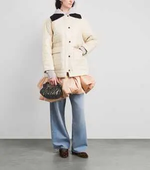 GANNI Mini Metallic Jacquard Bou Top-handle Bag