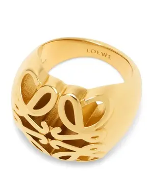 Loewe Bombe Anagram Ring - Gold