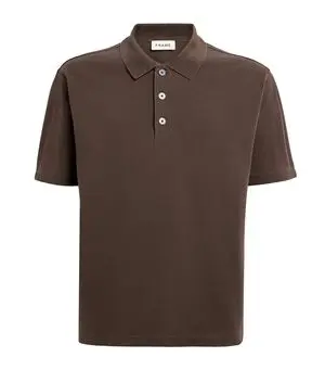 Frame Spread Collar Polos For Men